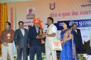 Umesh Zirpe decorated with Shivcchatrapati Award - Giripremi